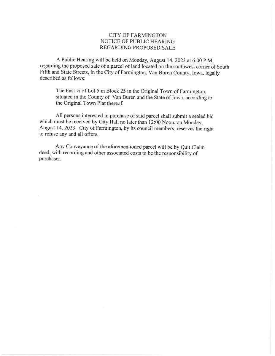 Home | City of Farmington