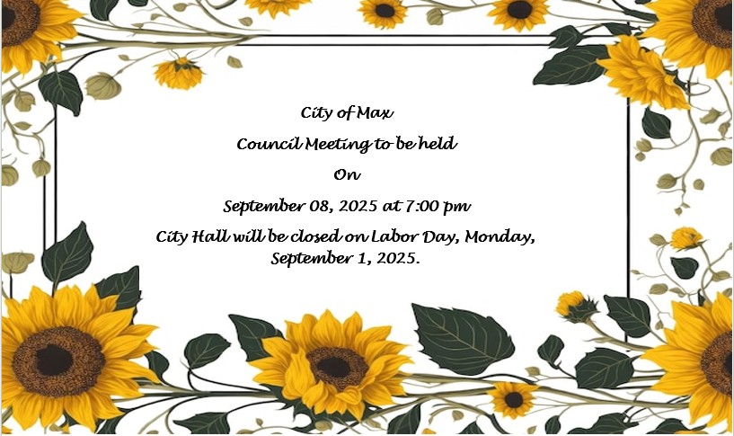 Home | City of Max, ND